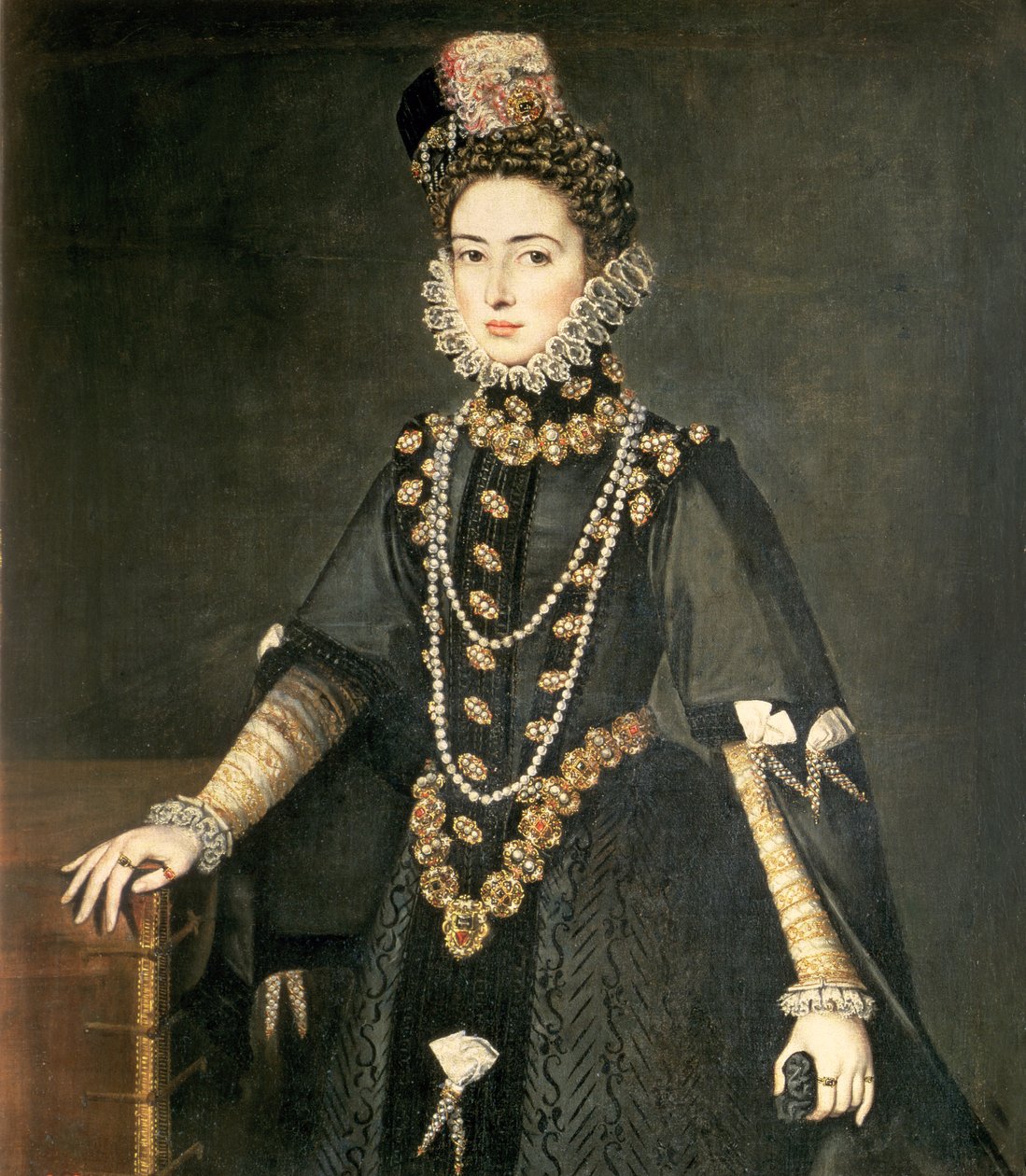 Infanta Catalina Micaela, Duquesa de Saboya (1567-97), hija de Felipe ...